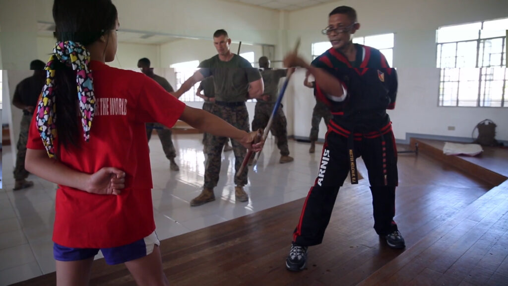 US Marines Learn Philippine Arnis Fighting with Sixth-Degree Black Belt ...
