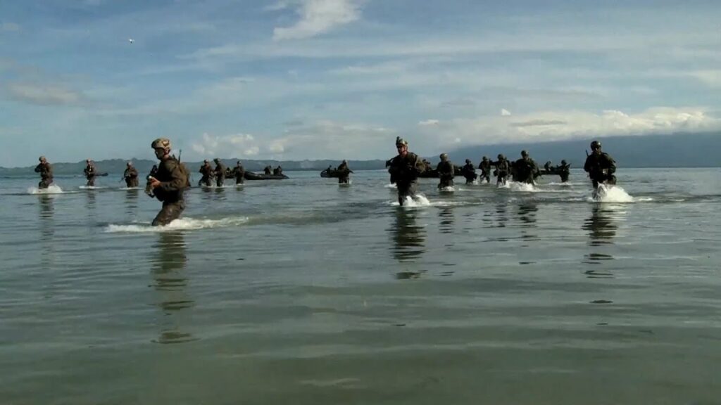 Philippines and US Marines Beach Assault Training | THEPHDEFENSE